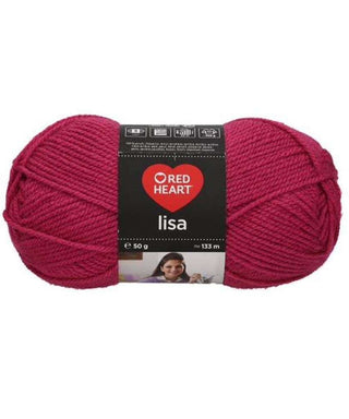 Red Heart Lisa Rožinė 50g (10vnt) - Universalus Akrilinis Siūlas – 🧶 ...
